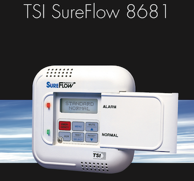 Flödesregulator zonreglering TSI SureFlow - Skyddsventilation